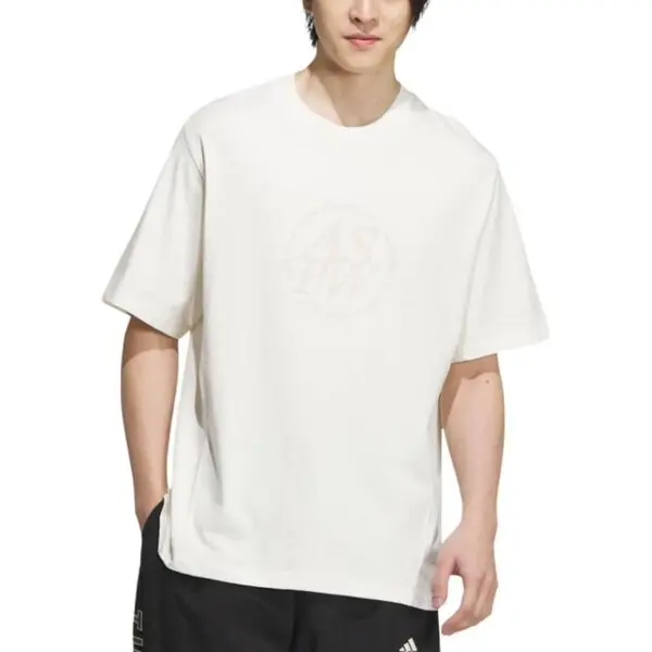 Adidas Letter Printed T-shirt Asia Sizing