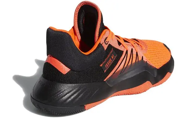 Adidas D.o.n. Issue #1 Nba Asg 2020 Low Top Sneakers - Black/orange