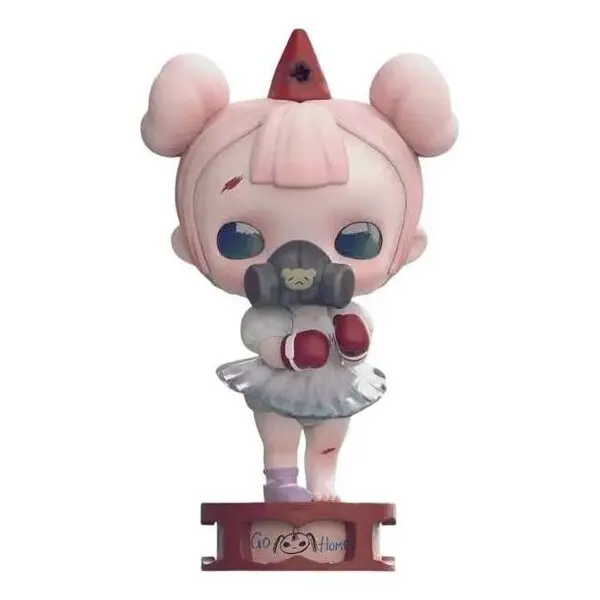 POP MART Tinytiny "fight Back" Collectible Figurine - Multi-color