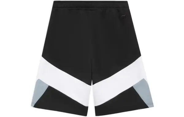 LI-NING Color Block Graphic Shorts