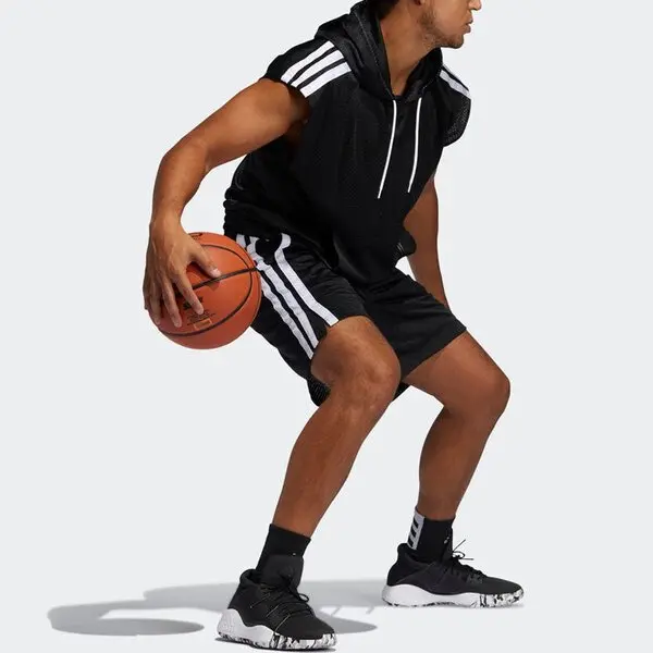 Adidas Side Stripe Printing Loose Shorts