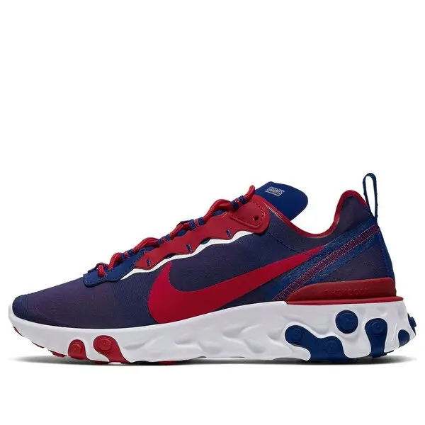 Nike Nfl X React Element 55 'new York Giants' Sneakers - Red/blue