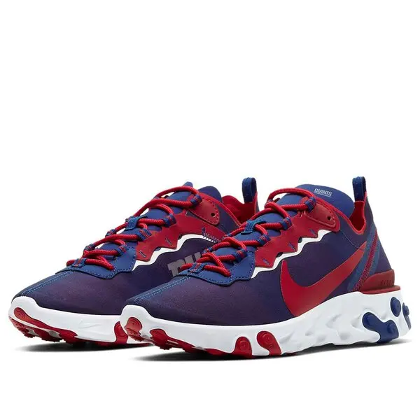 Nike Nfl X React Element 55 'new York Giants' Sneakers - Red/blue