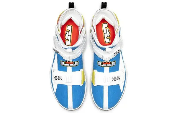 Nike Lebron Soldier 13 High Top Sneakers - Light Bluewhite