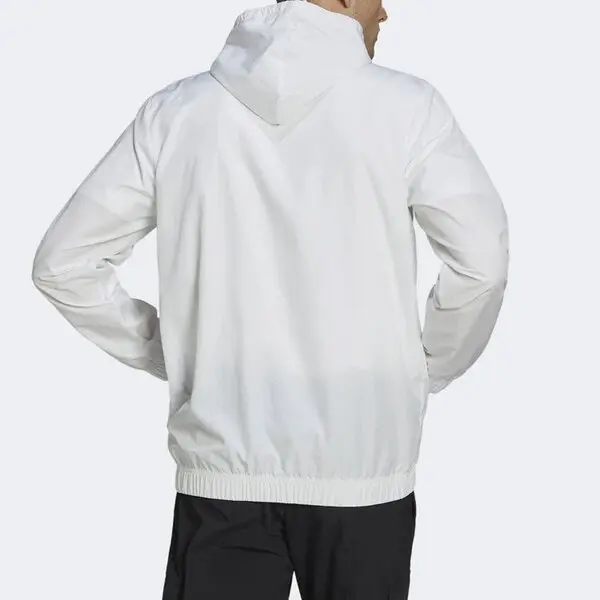 Adidas Logo Zip-up Hooded Jacket