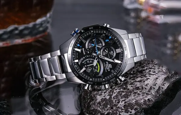 Casio Edifice Chronograph Stainless Steel Solar Watch