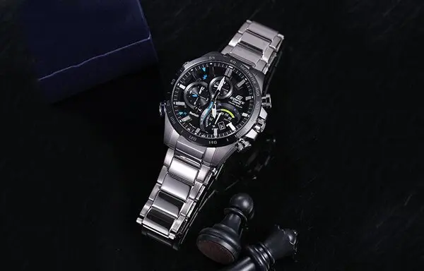 Casio Edifice Chronograph Stainless Steel Solar Watch