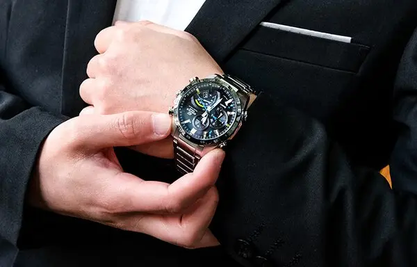 Casio Edifice Chronograph Stainless Steel Solar Watch