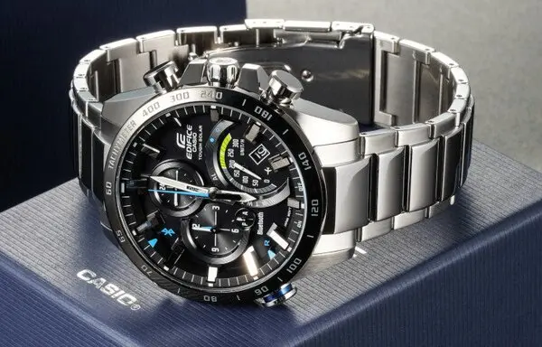Casio Edifice Chronograph Stainless Steel Solar Watch