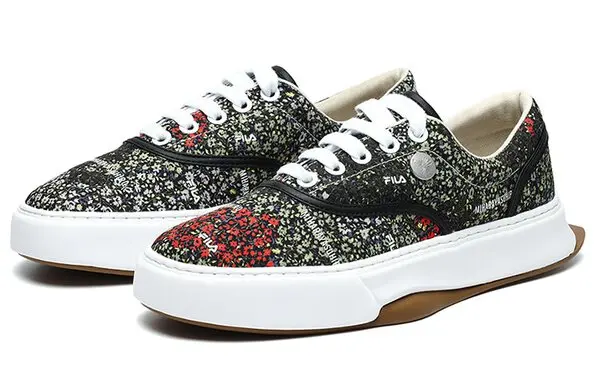 FILA Floral Low Top Sneakers