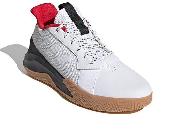 Adidas Run The Game Mid Top Basketball Sneakers