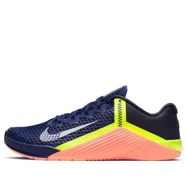 Nike Metcon 6 Athletic Sneakers - Blue/yellow