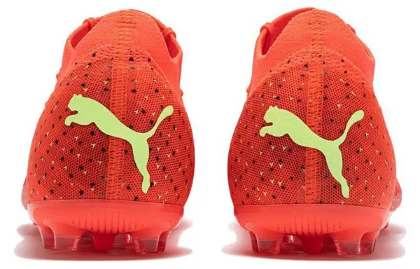 PUMA Future Z 3.4 Mg Athletic Soccer Cleats - Orange/yellow
