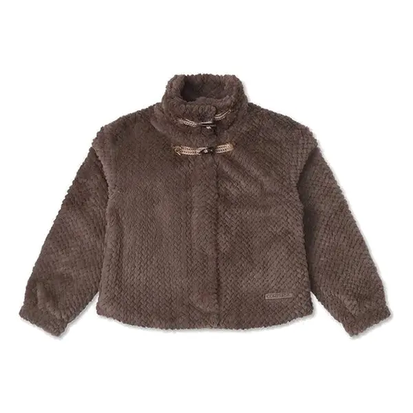 CONVERSE Furry Jacket - Brown