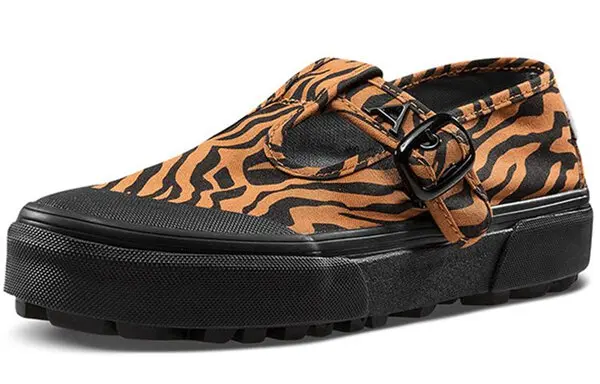 VANS Ashley Williams X Style 93 Tiger Print Mary Jane Sneakers