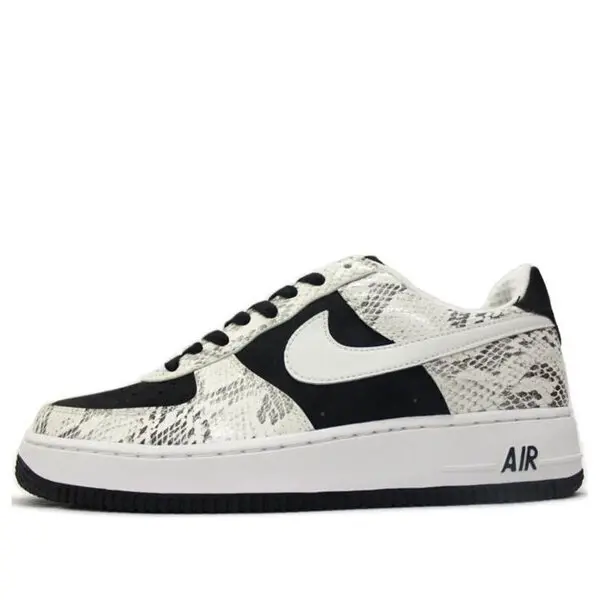 Nike Force 1 Premium 'snake' Sneakers - Black