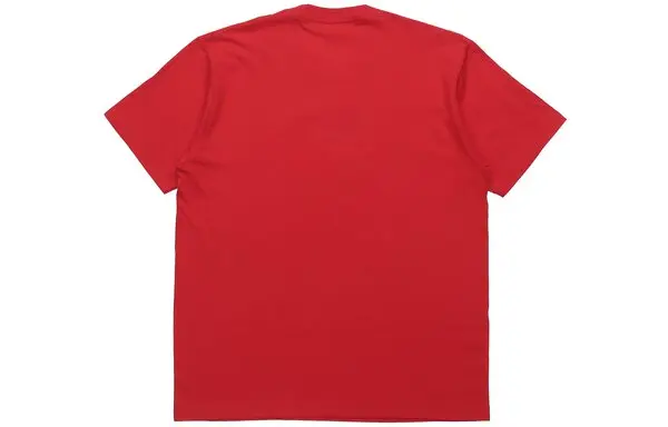 Supreme Fw19 Week 17 Bandana Box Logo Tee Cashew Short Sleeve - Red