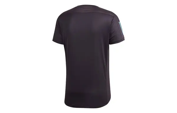 Adidas Own The Run Short Sleeve Performance Tee - Black