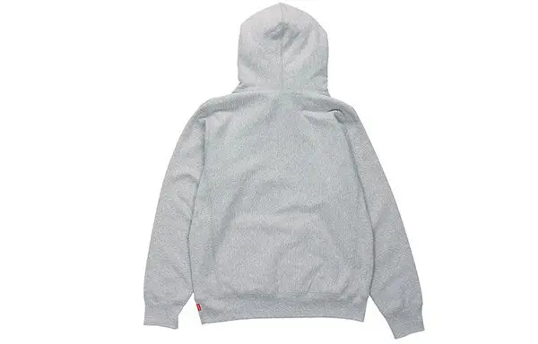 Supreme Ss19 X Swarovski Box Logo Hooded Sweatshirt - Grey