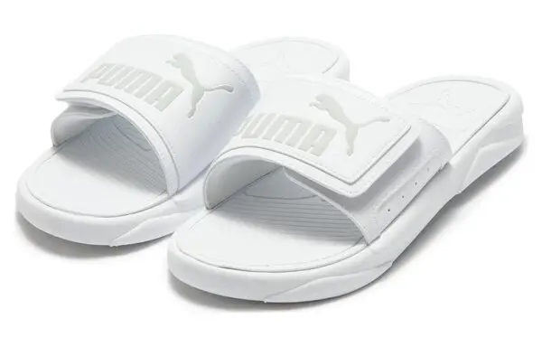 PUMA Royalcat Comfort Slides - White