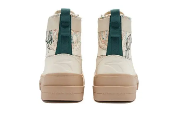 361 DEGREES High Top Sneakers With Cultural Detailing
