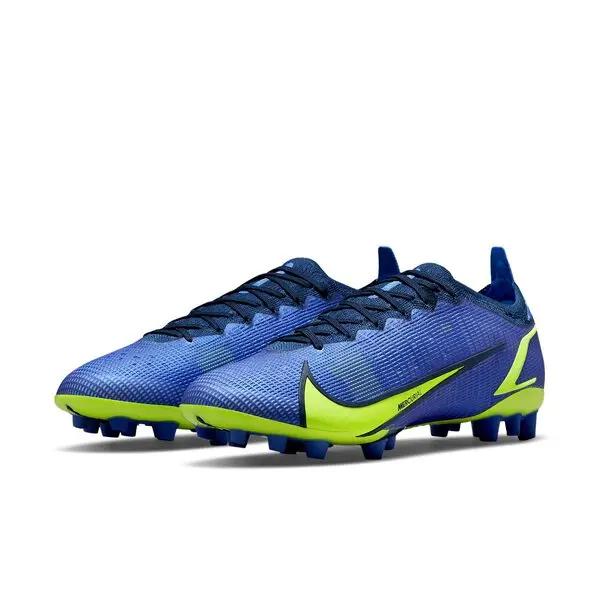 Nike Vapor 14 Elite Ag Artificial Grass Soccer Cleats - Sapphire/blue Void/volt