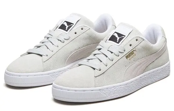 PUMA Suede Classic Low Top Sneakers - White