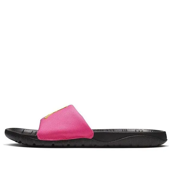 JORDAN Break Slide - Black/hyper Pink