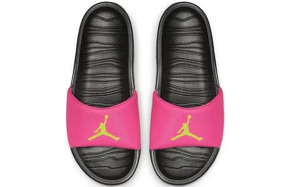 JORDAN Break Slide - Black/hyper Pink