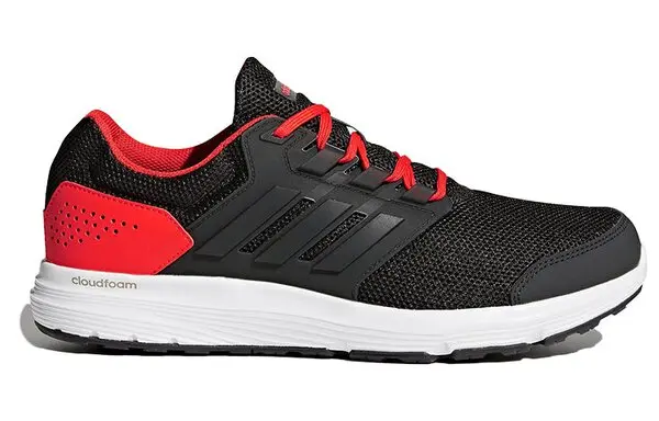 Adidas Galaxy 4 Athletic Sneakers - Black/red
