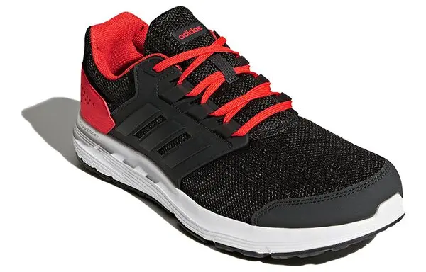 Adidas Galaxy 4 Athletic Sneakers - Black/red