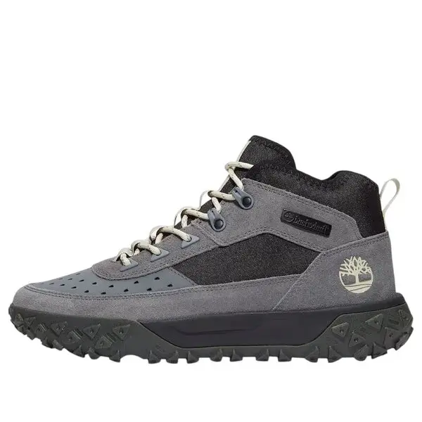 Timberland Greenstride Motion 6 High Top Sneakers - Medium Grey/black