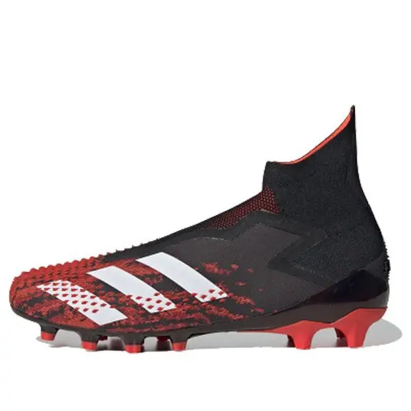 Adidas Predator Mutator 20+ Ag Soccer Cleats - Black/red