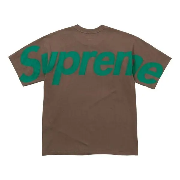 Supreme Intarsia Short-sleeve T-shirt - Brown