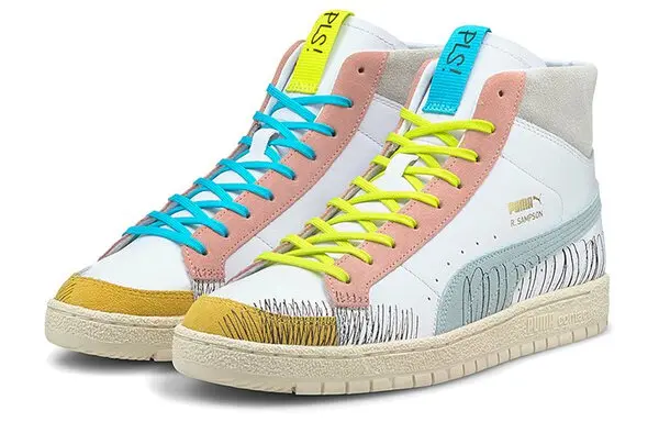 PUMA Michael Lau X Ralph Sampson 70 Mid 'scribble' Sneakers