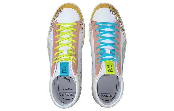 PUMA Michael Lau X Ralph Sampson 70 Mid 'scribble' Sneakers