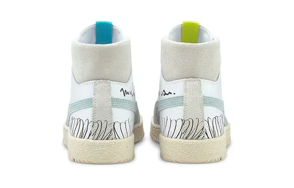 PUMA Michael Lau X Ralph Sampson 70 Mid 'scribble' Sneakers