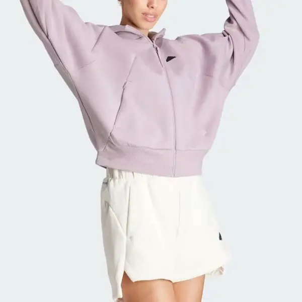 Adidas Z.n.e. Full-zip Hoodie Asia Sizing 'purple