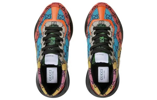 Gucci Rhyton Multicolor Monogram Sneakers