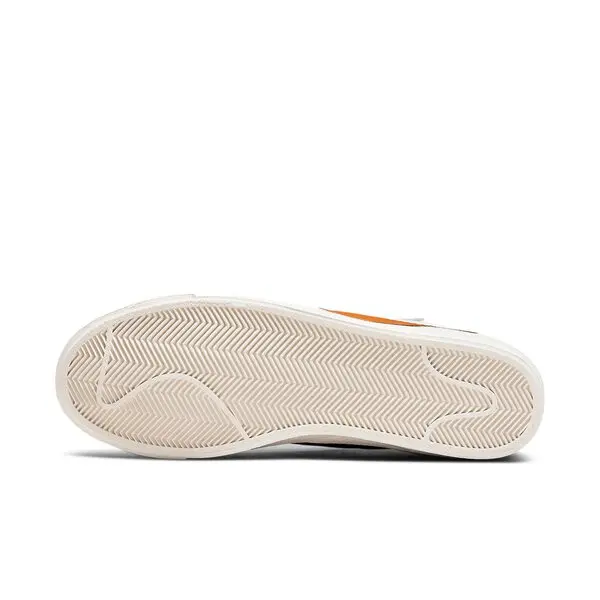 Nike Blazer Low '77 Jumbo Sneakers - White/orange/gray