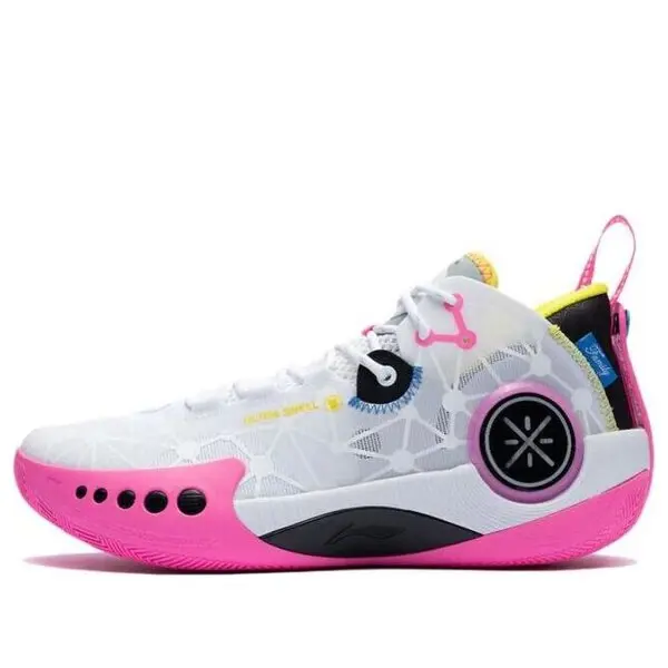 LI-NING Wade Shadow 3 Sneakers - White/black/pink