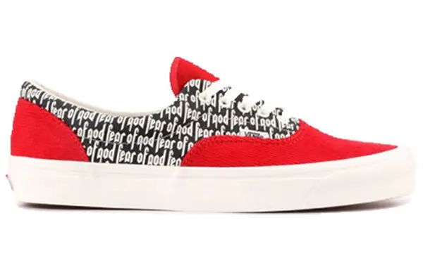 VANS X Fear Of God Era 95 Dx Collection 2 Red - Red/white/black