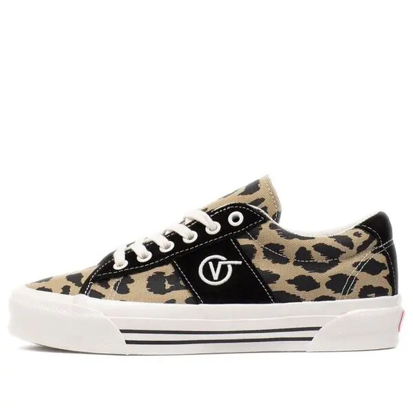 VANS Og Sid Lx Leopard Print Lace-up Sneakers - Black