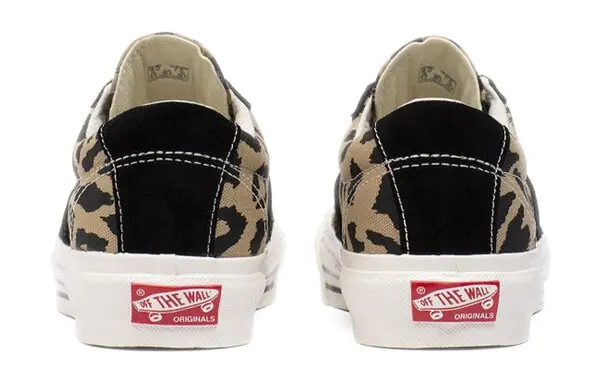 VANS Og Sid Lx Leopard Print Lace-up Sneakers - Black
