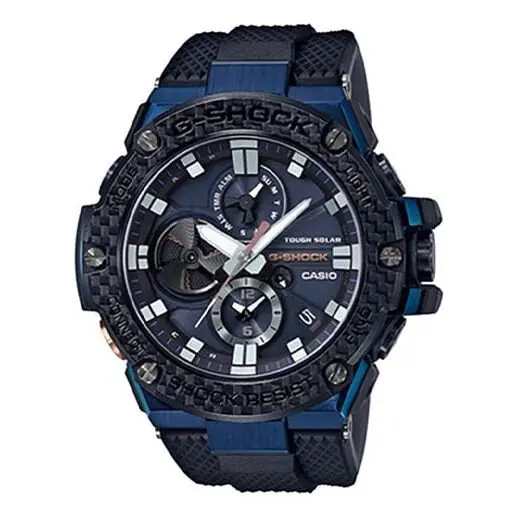 Casio G-shock G-steel Gst-b100xb-2ajf Solar-powered Watch - Blue