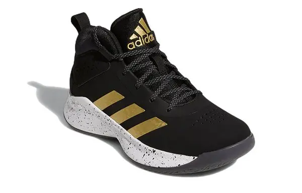 Adidas Cross 'em Up Wide J Basketball Shoes