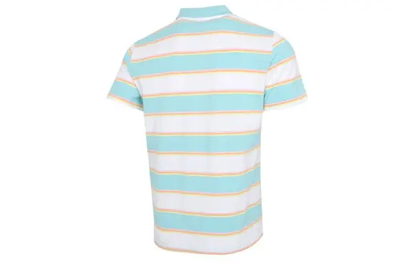 PUMA Downtown Stripe Polo Tee Shirt 'white