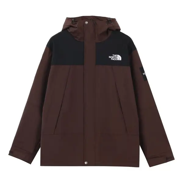 The North Face Logo Mountain Jacket - Brown