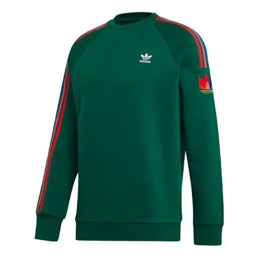 Adidas Originals 3d Logo Crewneck Sweatshirt - Green