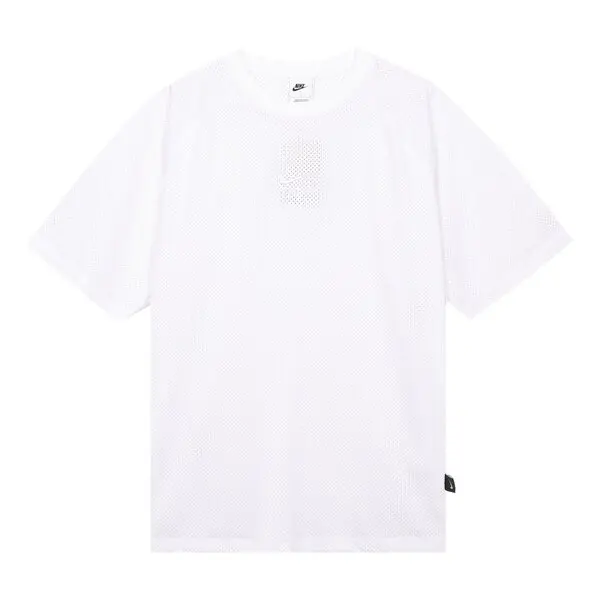 Nike Oversized Short-sleeve Top - White